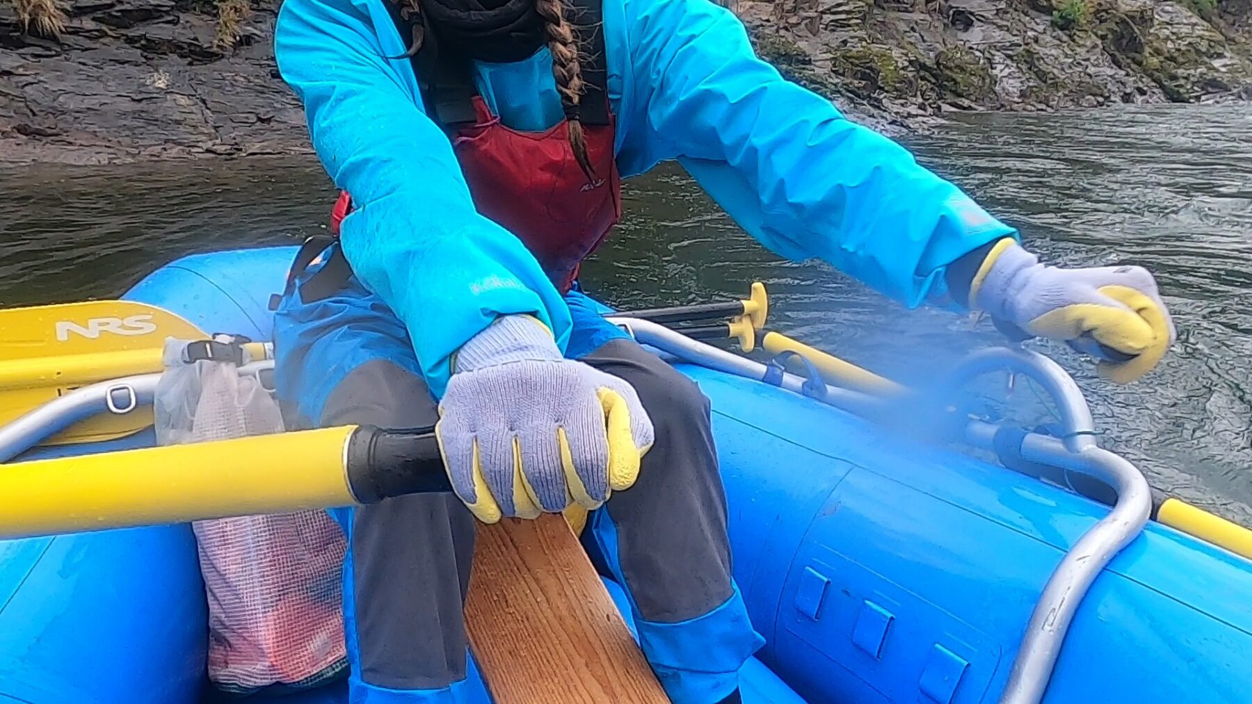 Rowing Whitewater Rafts | River Guide Skills