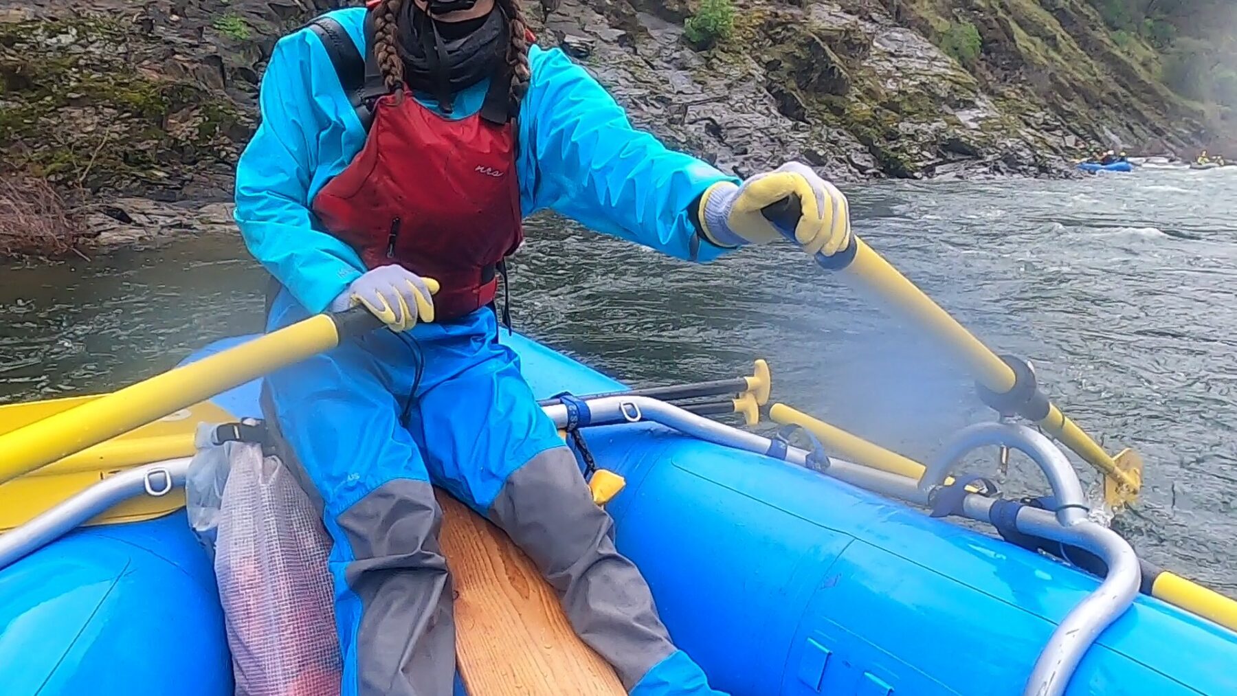 Rowing Whitewater Rafts | River Guide Skills